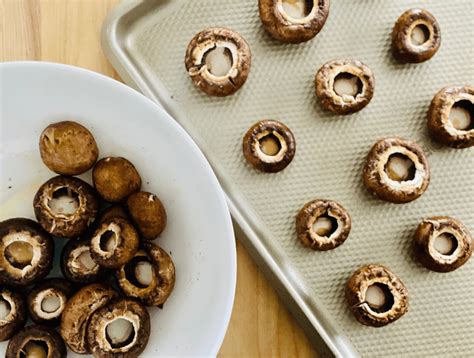 Pepperoni Pizza Stuffed Mushrooms The Town Tarte