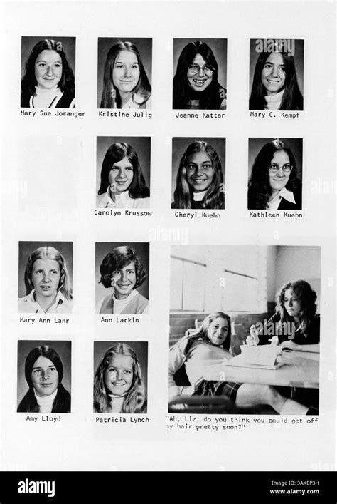 This High School Yearbook Dayesye 1974 Features An Overview Of St