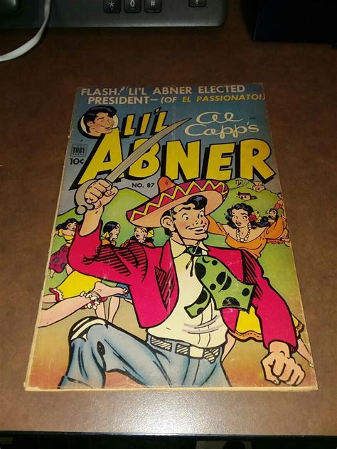 Lil Abner 87 Golden Age 1952 Al Capp Comic Strip Art Toby Press