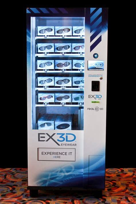 Ex3d Launches First 3d Glasses Vending Machines