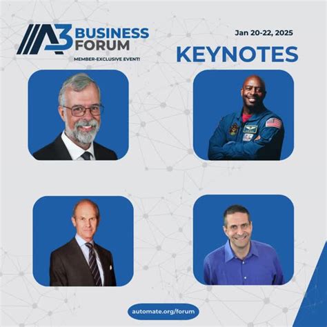A3 Association For Advancing Automation On Linkedin A3businessforum