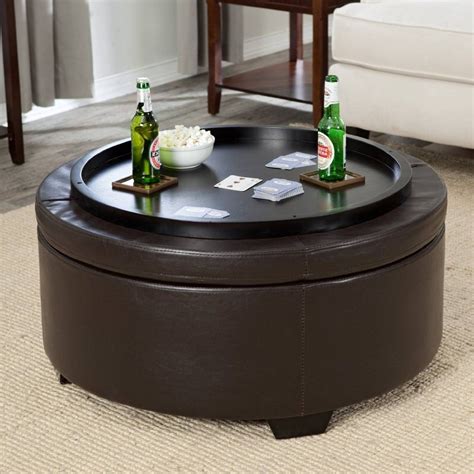 The Beauty And Benefits Of A Large Round Coffee Table With Storage