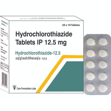 Hydrochlorothiazide 12 5