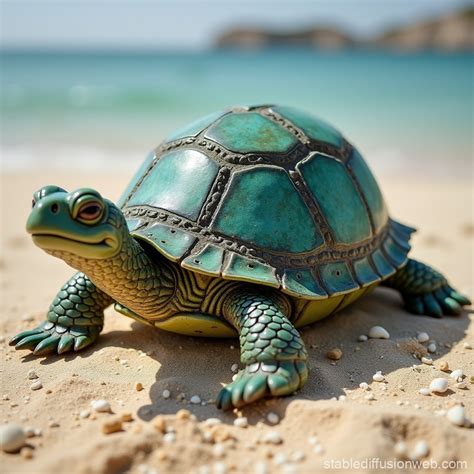 Recycled Plastic Turtle Stable Diffusion Online