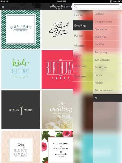 Paperless Post Ipad App