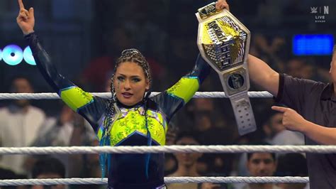 Giulia Reacts To Title Win On Wwe Smackdown