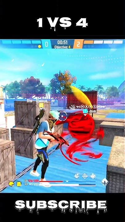 1vs4 Destroyed In Seconds 😱 Grenade Clutchmaster Rahul 🤯 Shorts