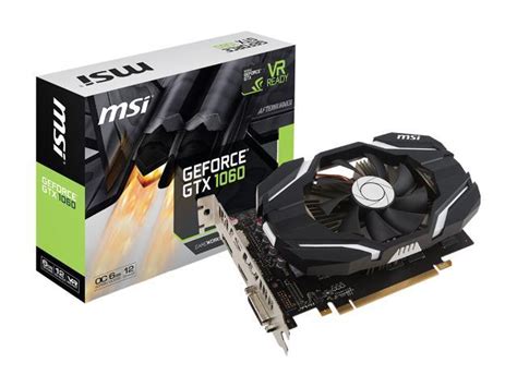 MSI GeForce GTX 1060 Video Card GTX 1060 6G OCV1 - Newegg.com
