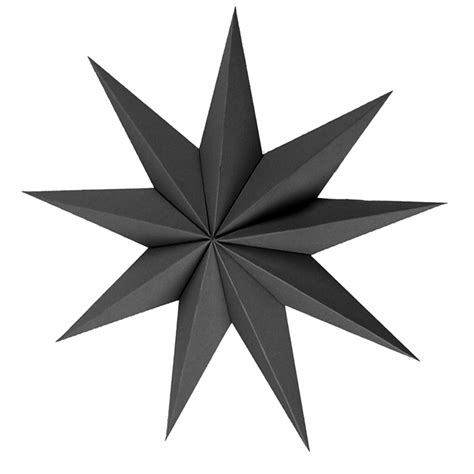 45cm 60cm Nine Angles Paper Star Decoration Tissue Grandado
