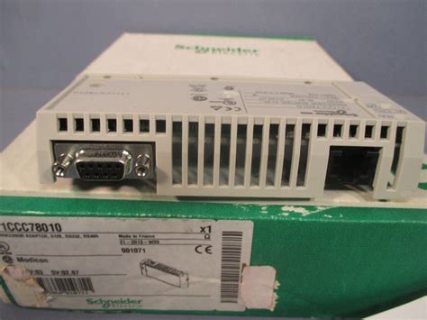 Schneider Electric Processor Adapter 512k Rs232 Rs485 171ccc78010