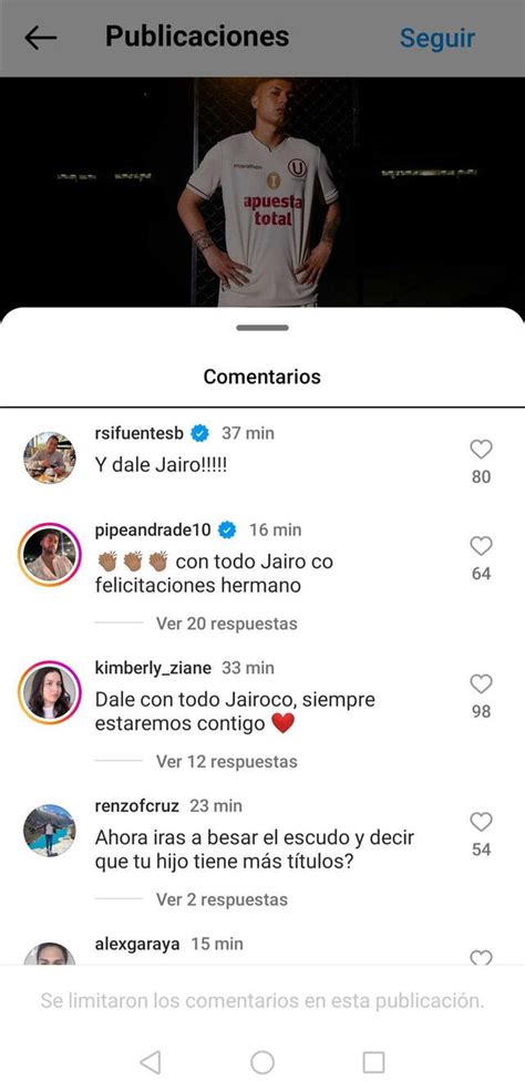 Universitario El Llamativo Mensaje Del Padre De Jairo Concha Tras
