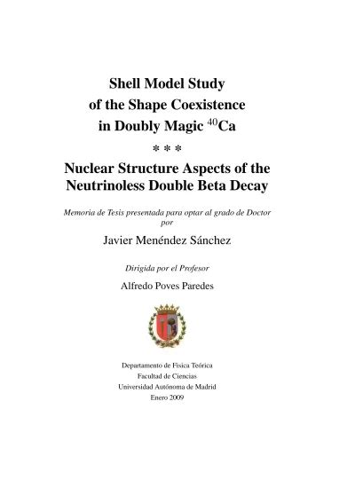 The Solution Of The Schrödinger Equation Interacting Shell Model