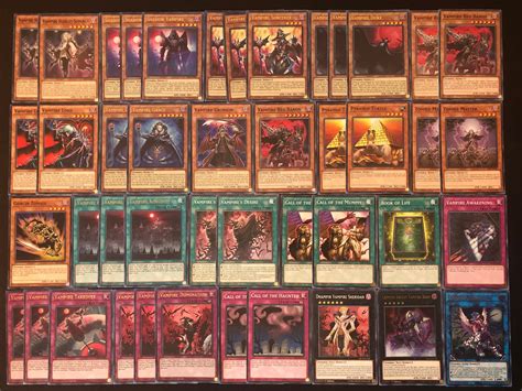 Yugioh Vampire Deck Etsy