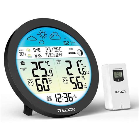 Test du Raddy DT7 station météo haute précision