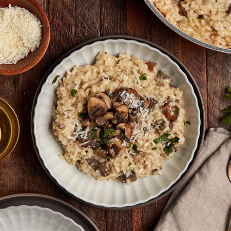 Mushroom Truffle Risotto Casual Epicure