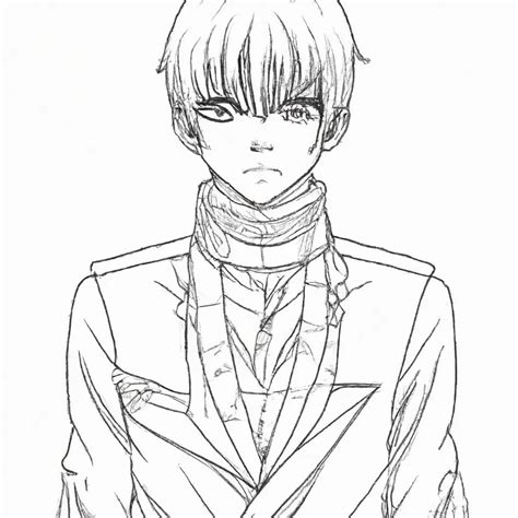 10 Desenhos De Kaneki Ken Para Imprimir E Colorir