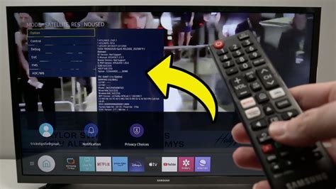Samsung Smart TV How To Access Service Menu YouTube