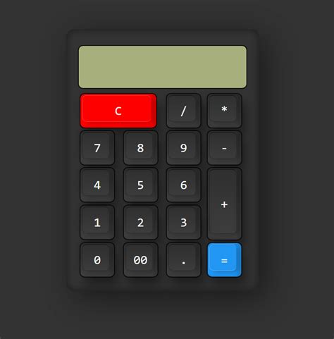 GitHub Kbaek CSS Calculator