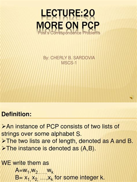 Pcp Final Pdf Science And Mathematics