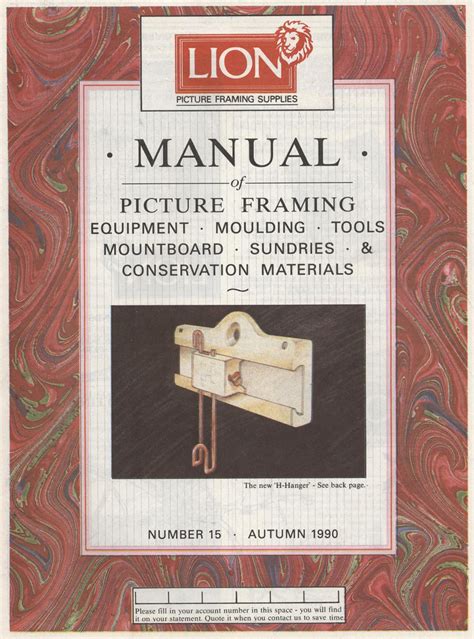 Archive1990 001 Lion Picture Framing Supplies Flickr