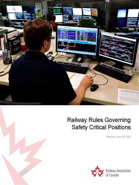 Railway Rules Governing Safety Critical Positions En Pdf