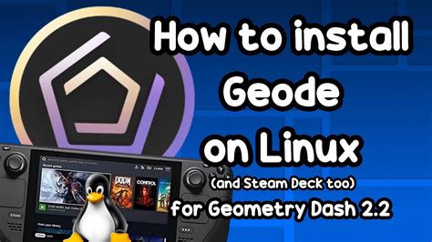 How To Install Geode On Linux Geometry Dash 22 Mod Manager Youtube How To Install Geode On Linux Geometry Dash 22 Mod Manager Youtube