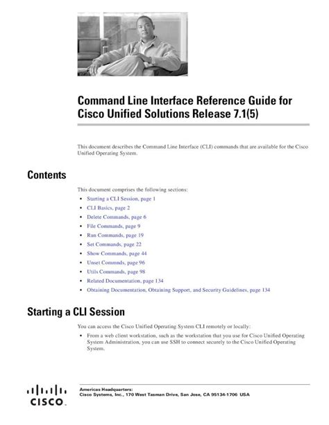 pdf command line interface reference guide for cisco unified · command line interface