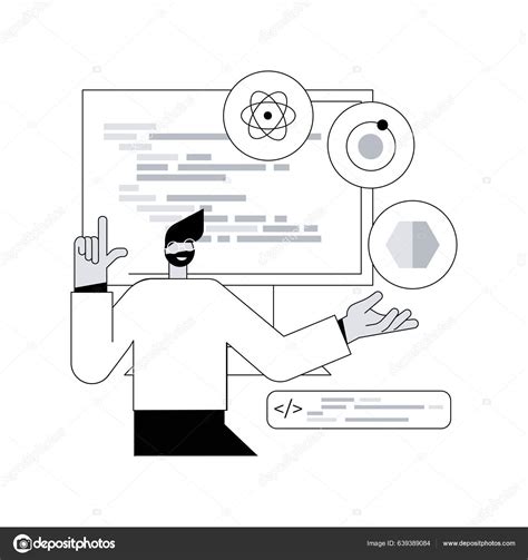 Cross Platform Frameworks Abstract Concept Vector Illustration