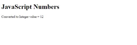 Javascript Numbers Studyopedia