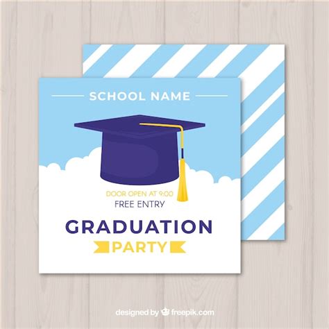 Mortarboard Template Vectors And Illustrations For Free Download Freepik