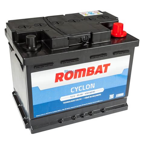 Baterie Auto Rombat Cyclon V Ah Bateriefoc Magazinul Tau De Baterii