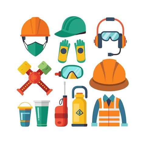 Construction And Tools Icons Set Premium Ai Generated Vector
