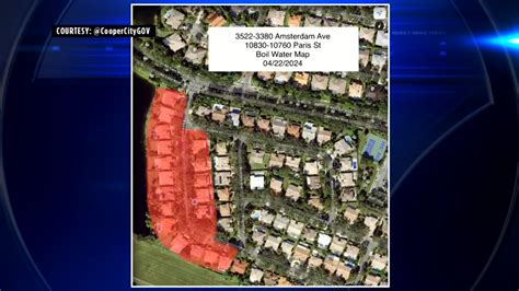 Precautionary Boil Water Notice Issued For Cooper City Wsvn 7news