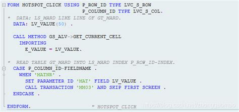 【abap】oo Alv 概述abap Ooalv Csdn博客