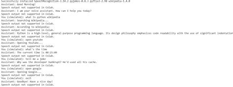 Voice Assistant Using Python Geeksforgeeks
