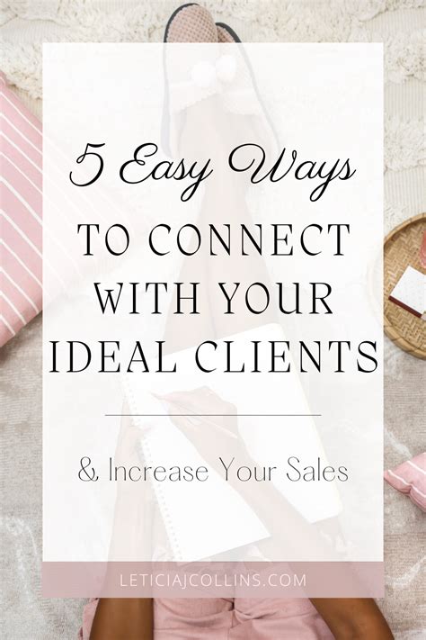 5 Easy Ways To Connect With Your Ideal Clients Marketing Podcasts How To Attract Customers