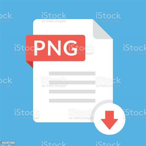 Png 아이콘 다운로드 파일 Png 레이블 및 화살표 표지판 이미지 파일 형식입니다 다운로드 문서 개념입니다 평면 디자인 벡터