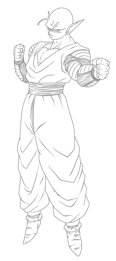 Orange Piccolo Coloring Pages