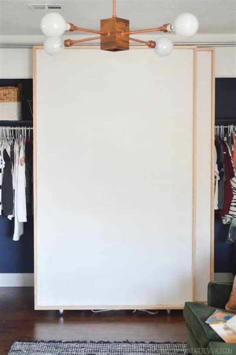 Make Your Own Bypass Barn Door Knockoffdecor
