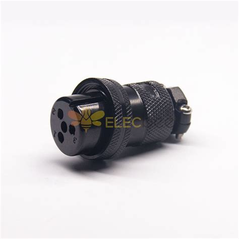 Gx25 Aviation Connector Male And Female One Pair 3pin Straightflange