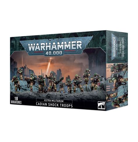 Warhammer 40k Cadian Shock Troops Warhammer 40k Online Shop