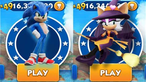 Sonic Dash Vs Witch Woman Movie Sonic Vs All Bosses Zazz Eggman Youtube