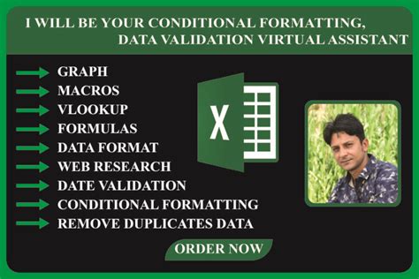I Will Your Conditional Formatting Data Validation Virtual Assistant