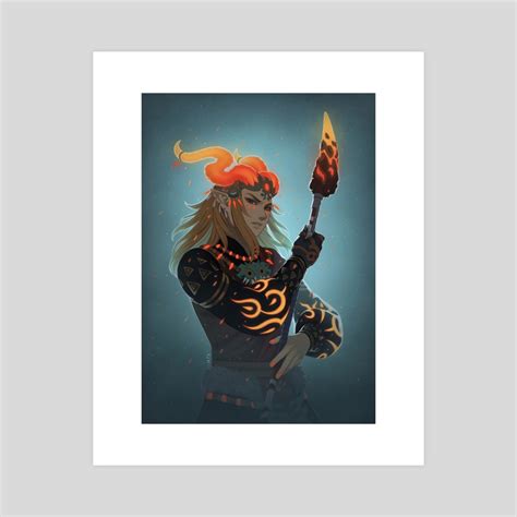 Link Ember Armor An Art Print By Ikatko Inprnt