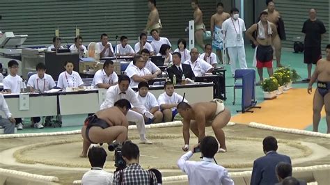 2016年ih 相撲 男子 個人 予選 1回戦 大塔昂貴（明徳義塾）vs 丸山紘史（岐阜農林） Youtube
