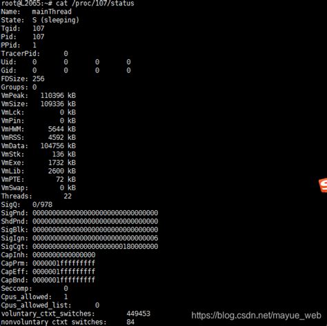 linux下查看某个进程所占用的资源 shell查看某个进程资源占有 csdn博客