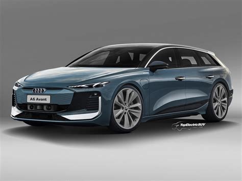 Audi A6 Avant E Tron Audi E6 Avant Will Challenge The Bmw I5 Touring