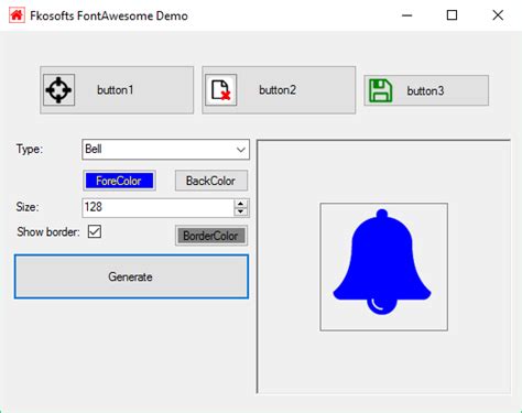 FontAwesome Image Icon Generator For WinForms CodeProject