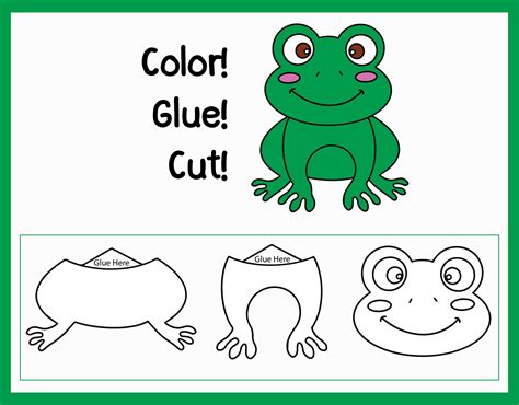 Printable Frog Craft