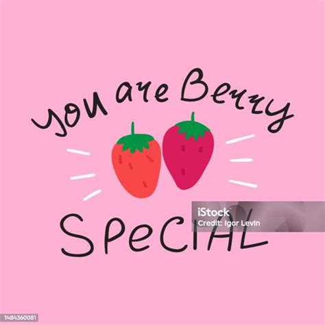 재밌는 문구 당신은 베리 스페셜입니다 밸런타인데이에 대한 스톡 벡터 아트 및 기타 이미지 밸런타인데이 주스 유머 Istock